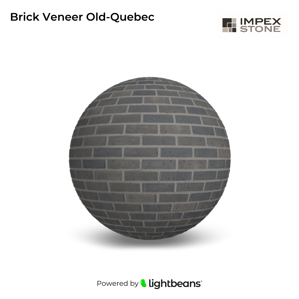 Brick Veneer Old-Quebec Texture from Impex Stone | Lightbeans