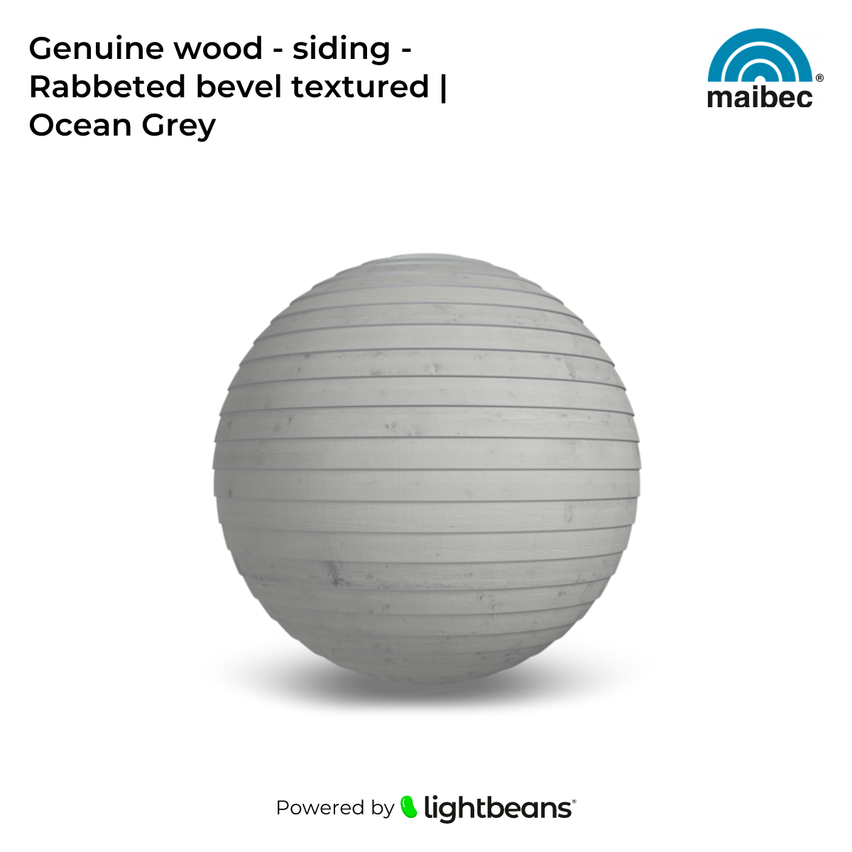 Genuine wood - siding - Rabbeted bevel textured | Ocean Grey Texture ...