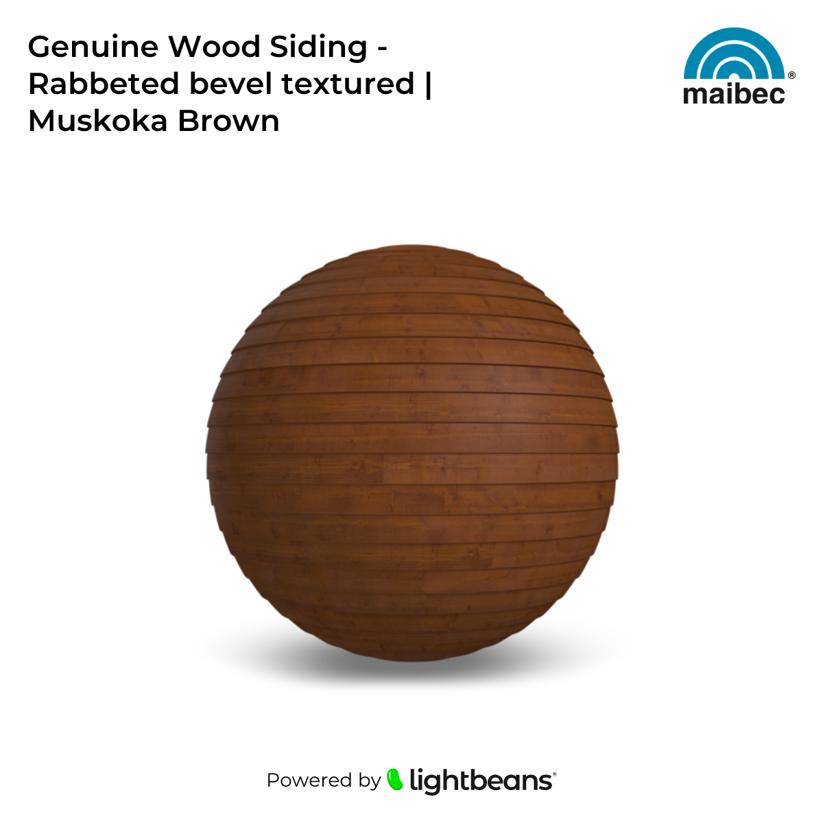 Genuine wood - siding - Rabbeted bevel textured | Muskoka Brown Texture ...