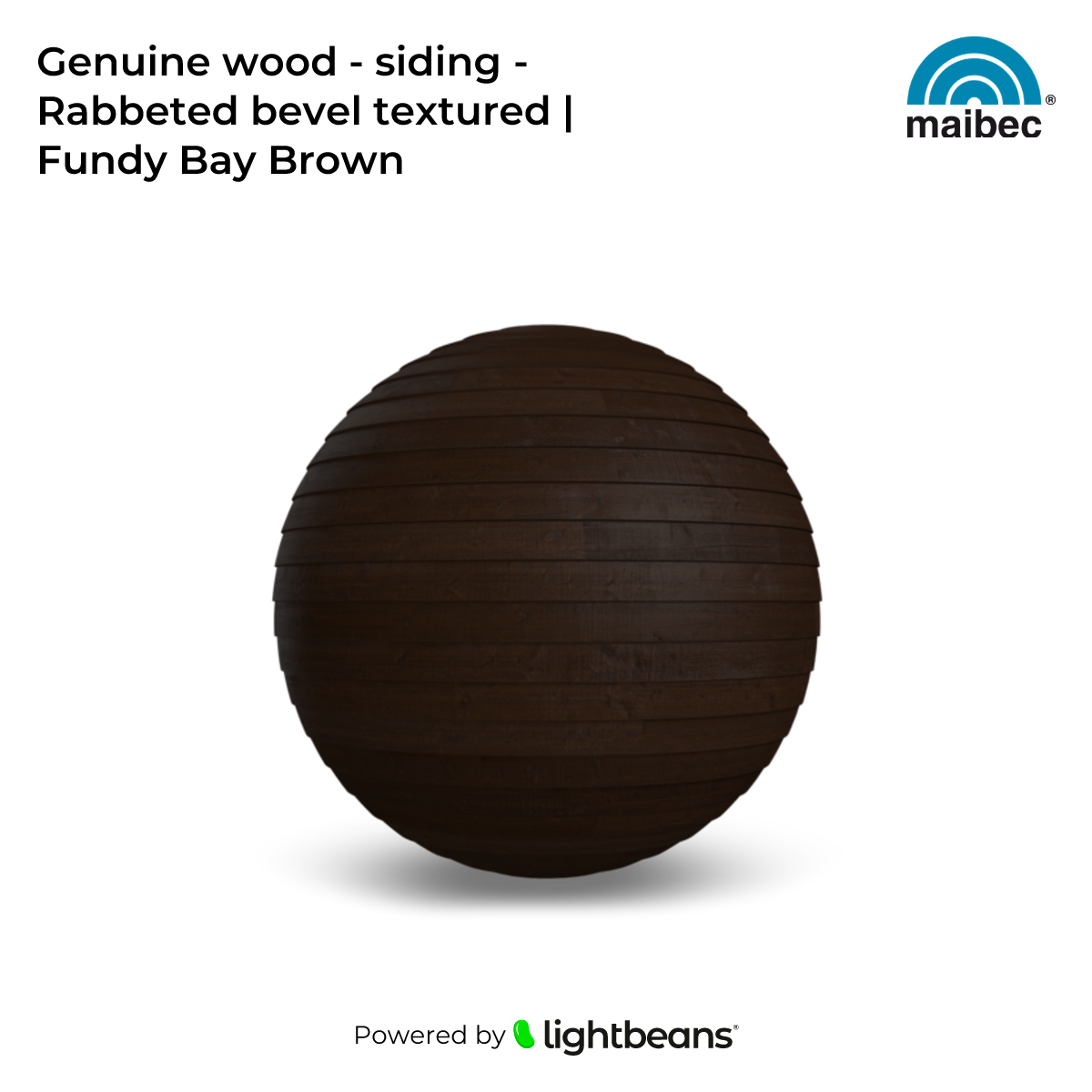 Genuine wood - siding - Rabbeted bevel textured | Fundy Bay Brown ...