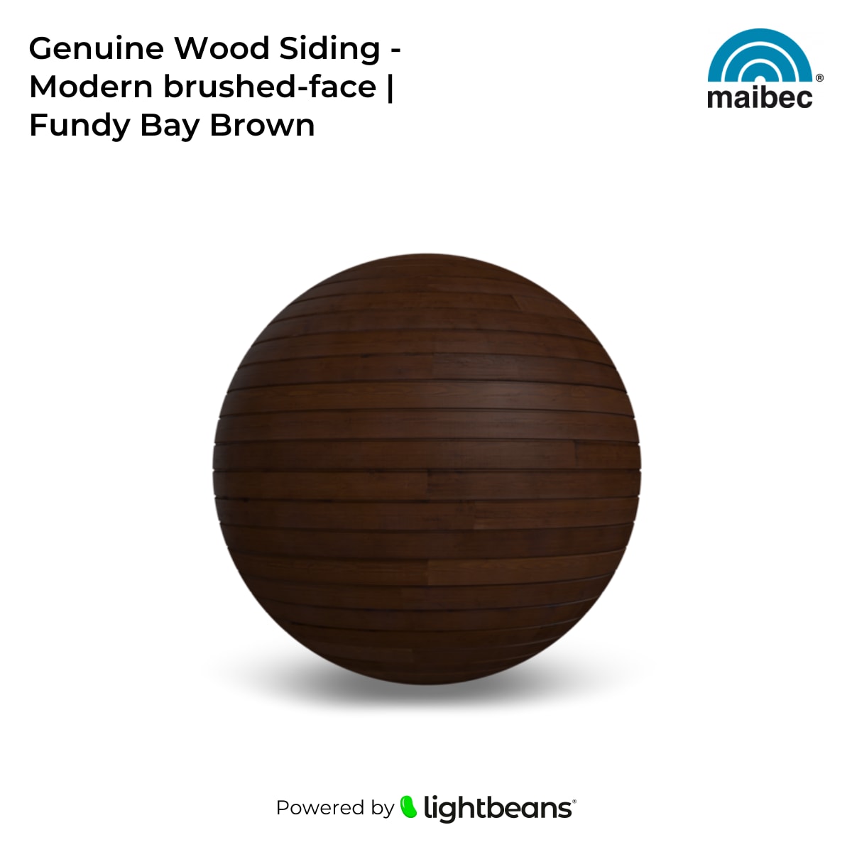 Genuine Wood Siding - Modern brushed-face | Fundy Bay Brown Texture ...