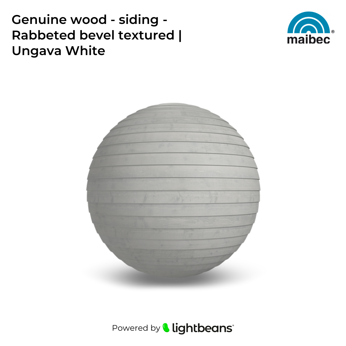 Genuine wood - siding - Rabbeted bevel textured | Ungava White Texture ...