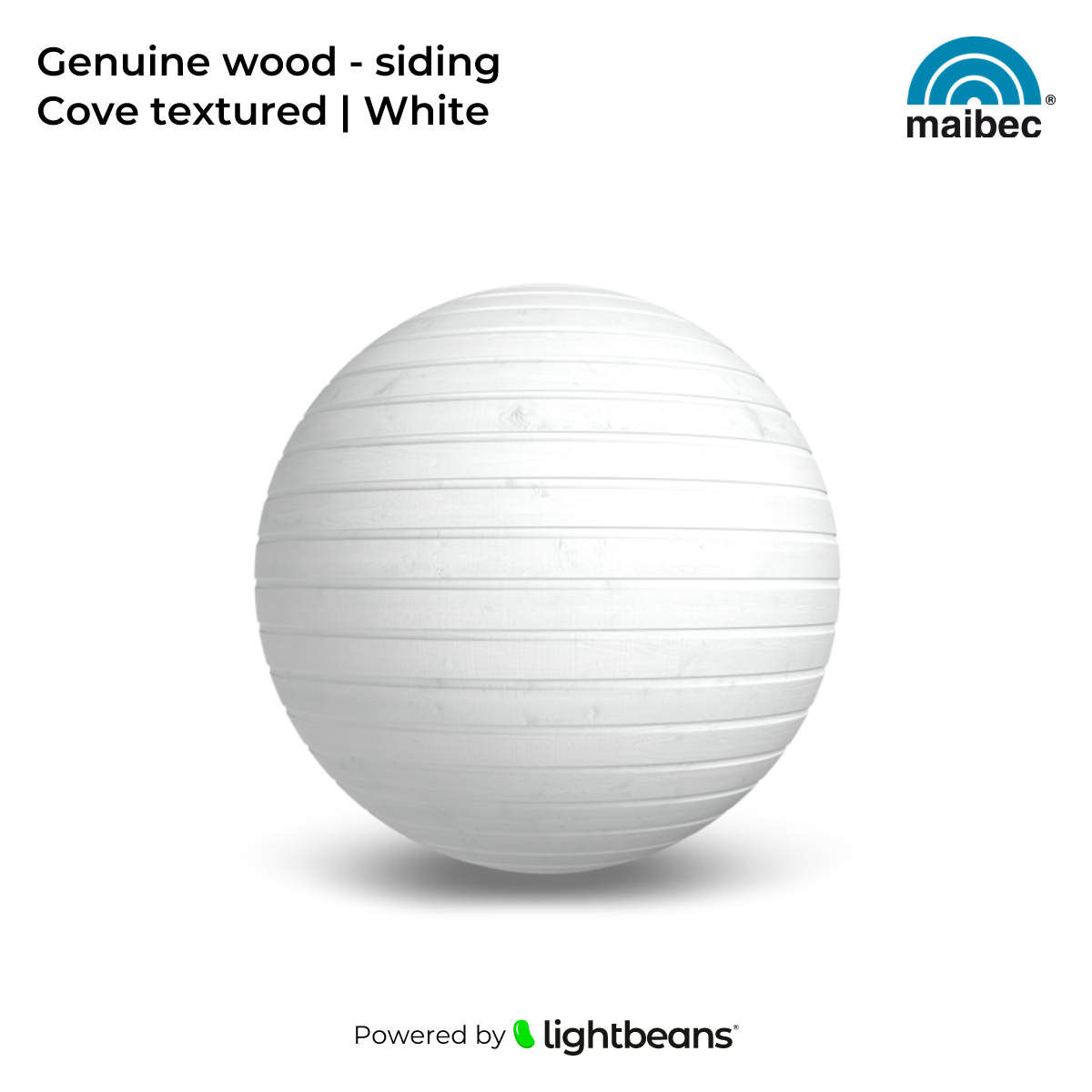Genuine wood - siding Cove textured | White Texture from Maibec ...