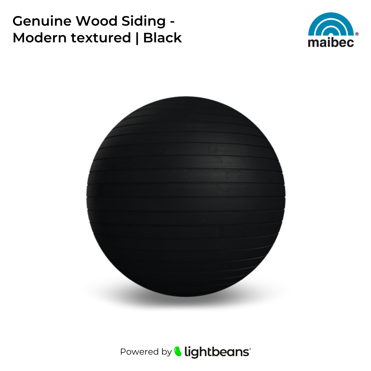 Genuine Wood Siding - Modern textured | Black Texture from Maibec ...