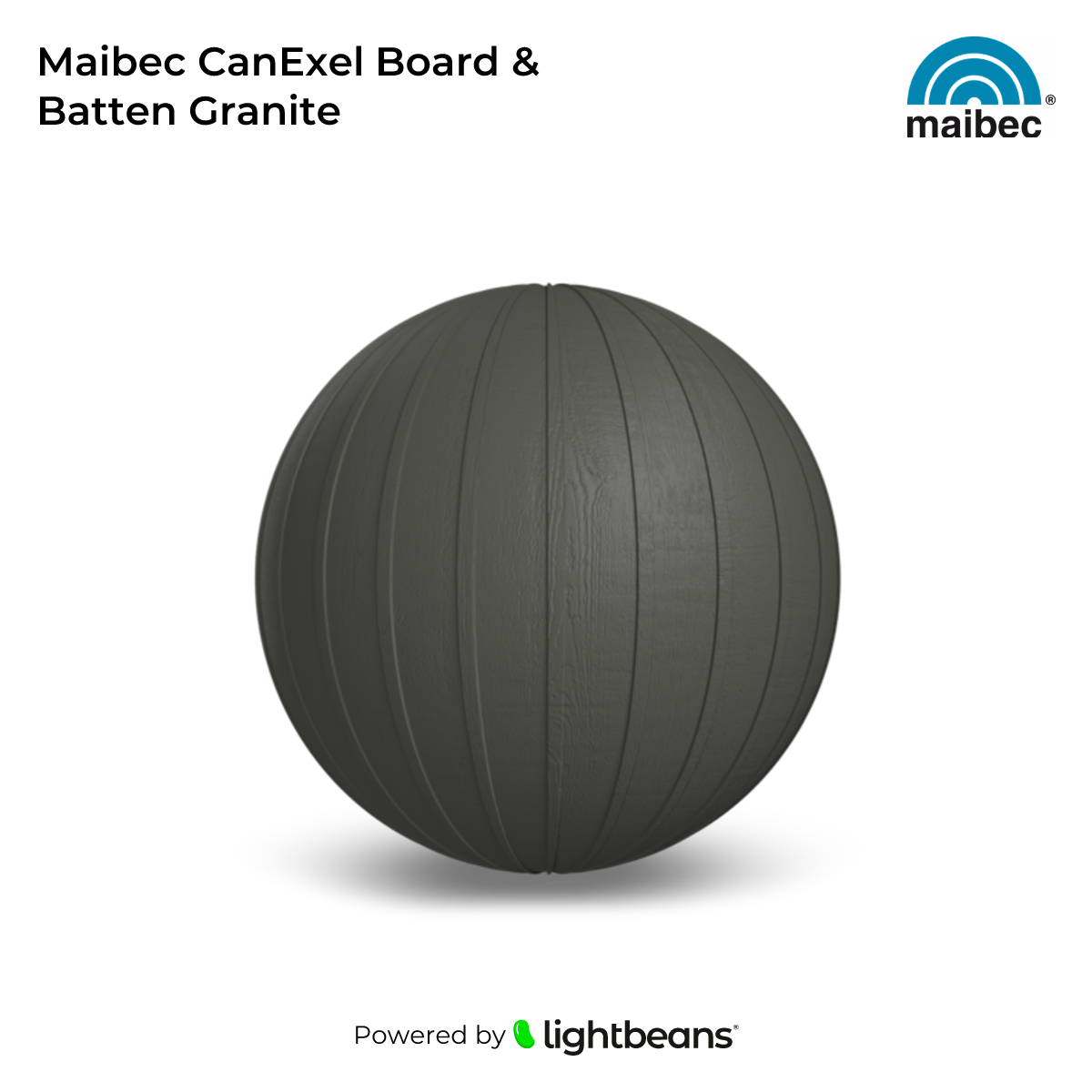 Maibec CanExel Board & Batten Granite Texture from Maibec | Lightbeans