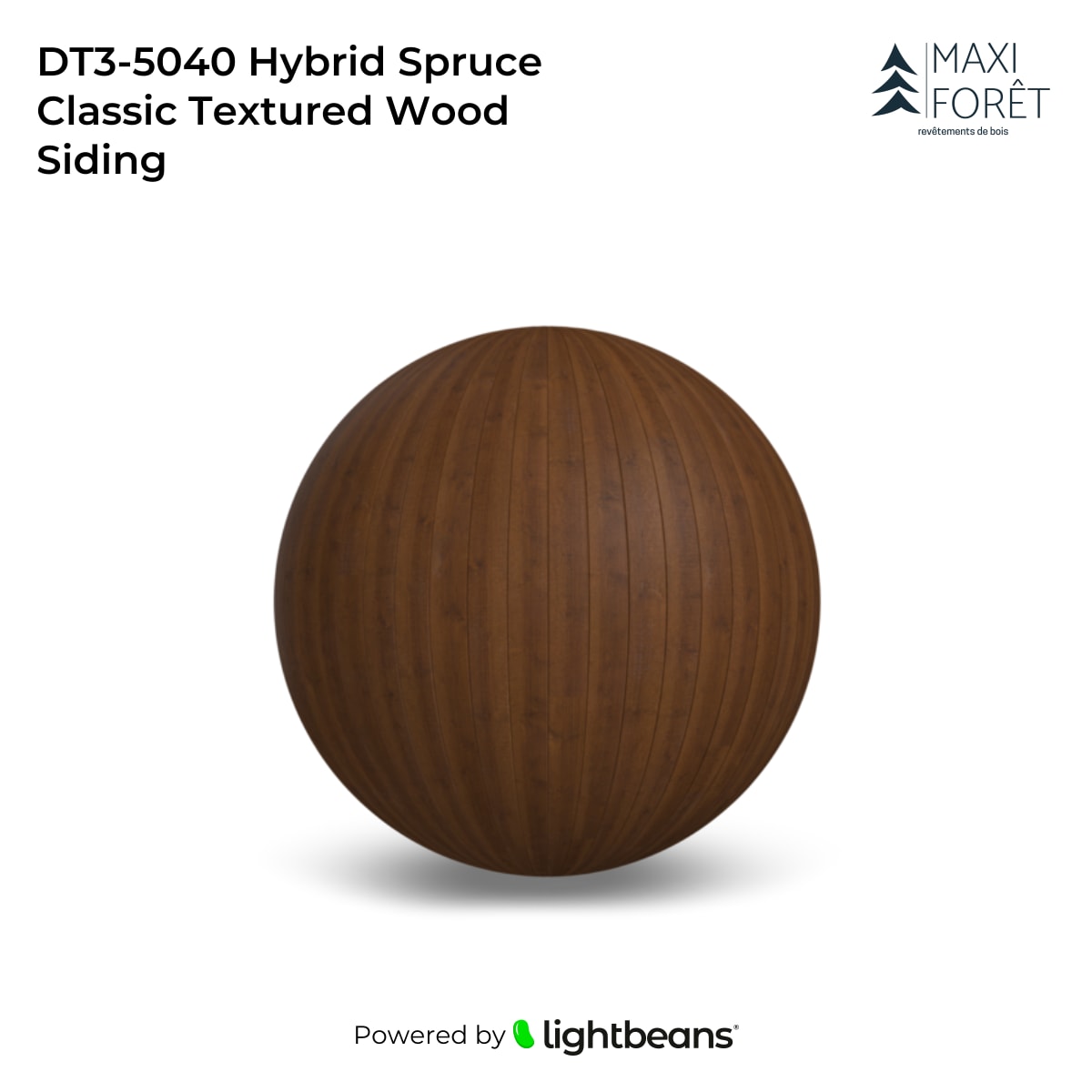 DT3-5040 Hybrid Spruce Classic Textured Wood Siding Texture from Maxi ...