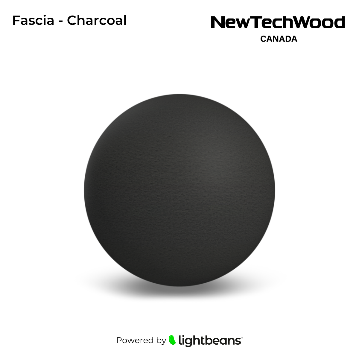 Fascia - Charcoal Texture from NewTechWood Canada | Lightbeans