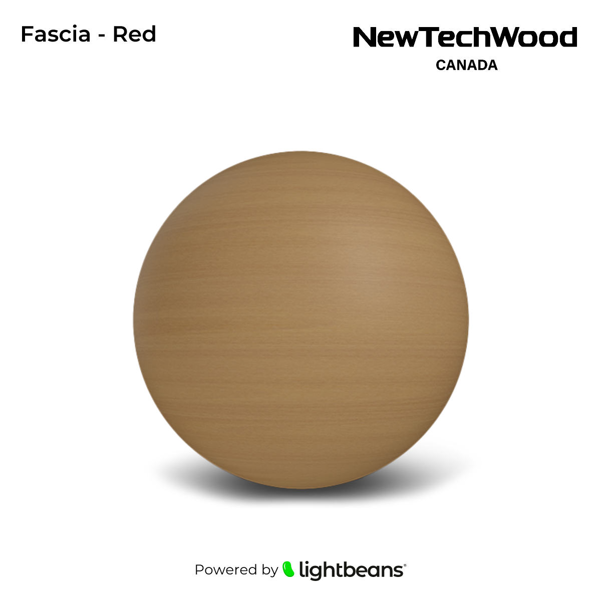 Fascia - Red Texture from NewTechWood Canada | Lightbeans