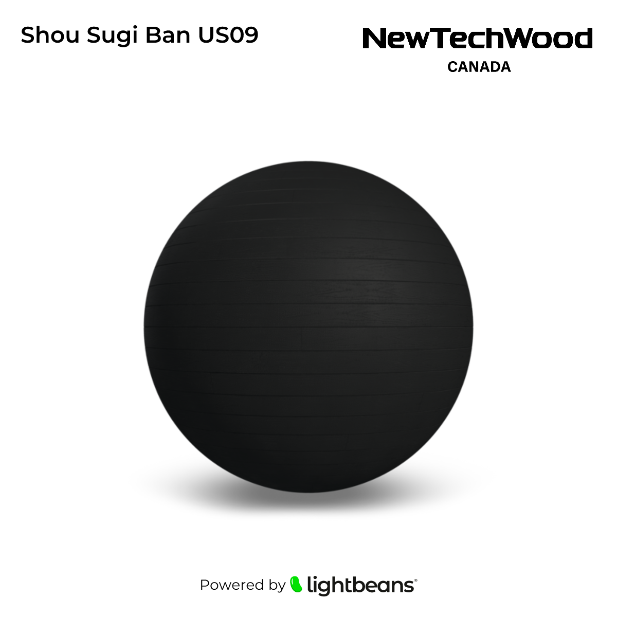 Shou Sugi Ban US09 Texture from NewTechWood Canada | Lightbeans