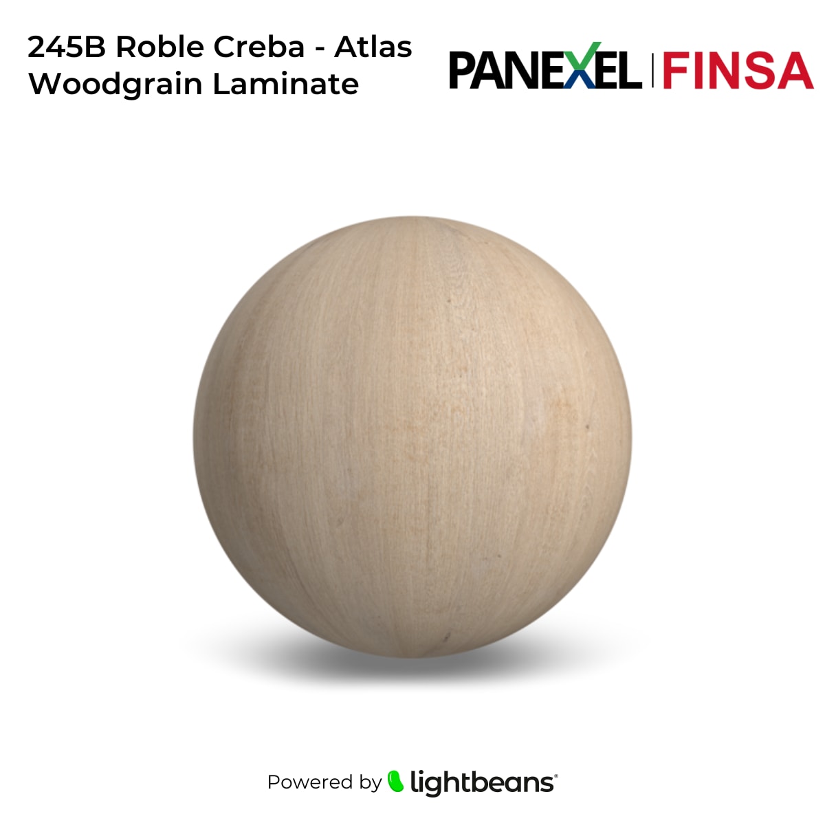 245B Roble Creba - Atlas Woodgrain Laminate Texture from Panex-El ...