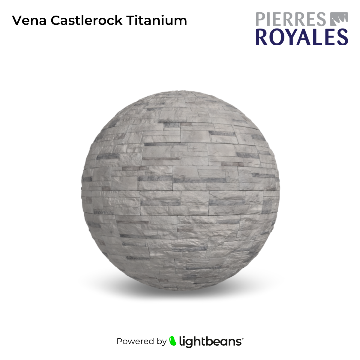 Vena Castlerock Titanium Texture from Pierres Royales | Lightbeans
