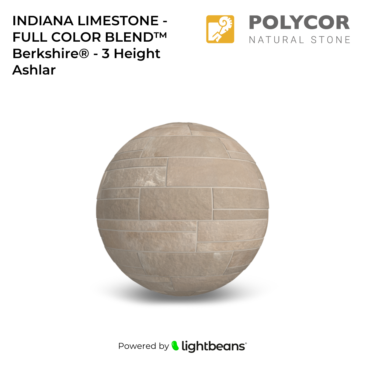 INDIANA LIMESTONE - FULL COLOR BLEND™ Berkshire® - 3 Height Ashlar ...