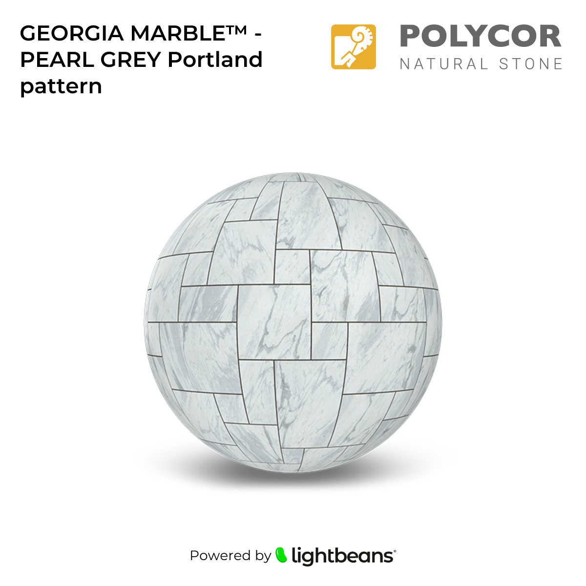 GEORGIA MARBLE™ ‐ PEARL GREY Portland pattern Texture from Polycor ...