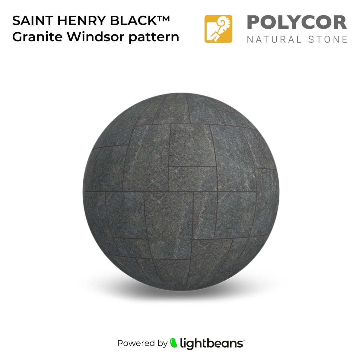 SAINT HENRY BLACK™ Granite Windsor pattern Texture from Polycor ...