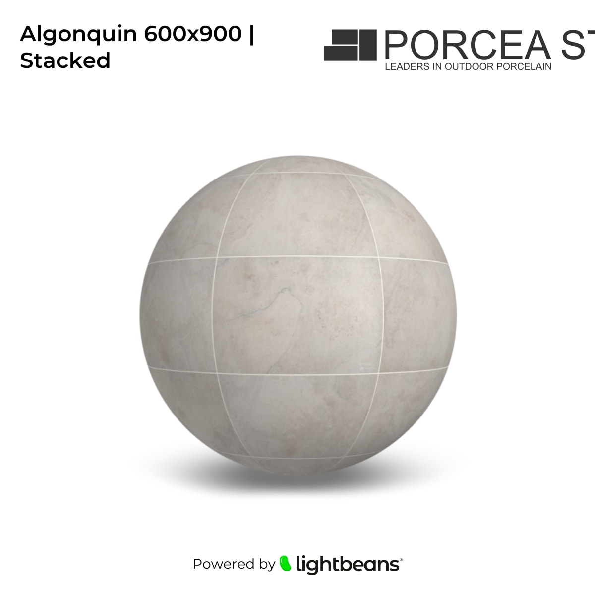 Algonquin 600x900 | Stacked Texture from Porcea Stone | Lightbeans