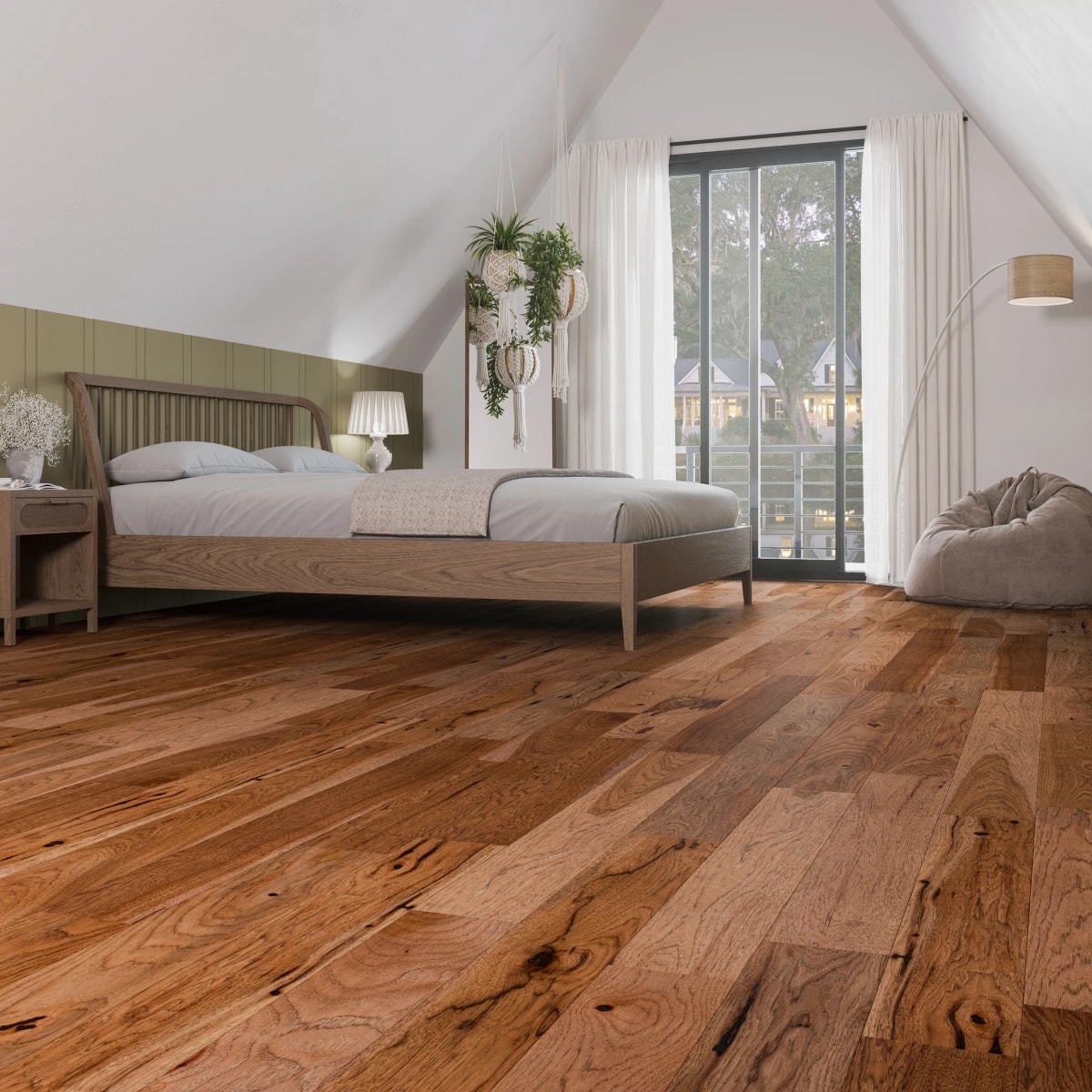 Hickory Sierra Variation With Knots Wood Floor Texture from Preverco ...
