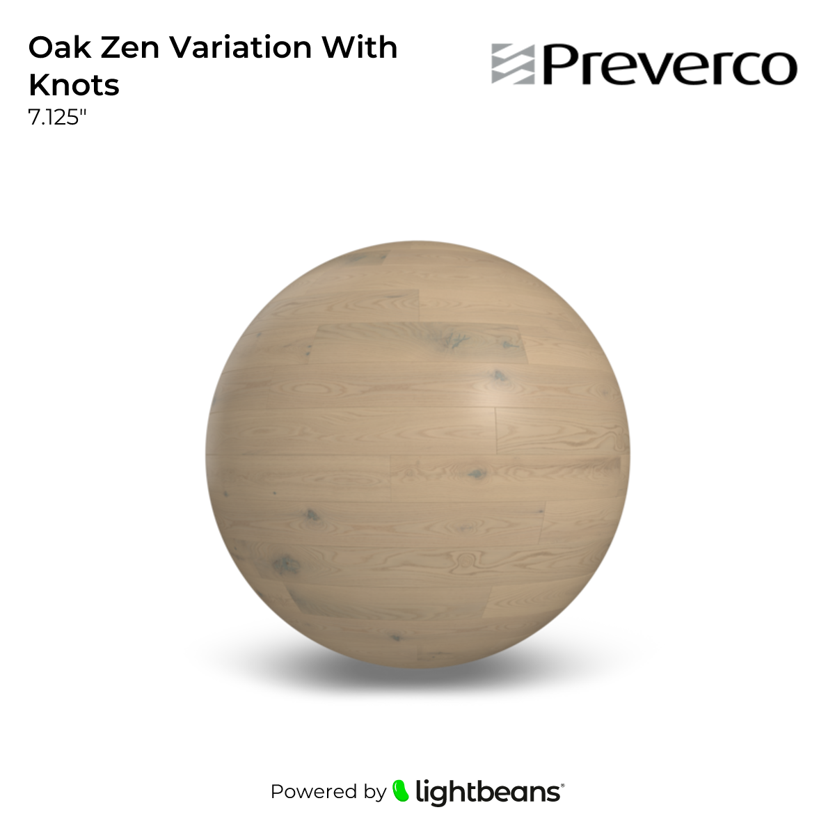 Oak Zen Variation With Knots Texture from Preverco | Lightbeans