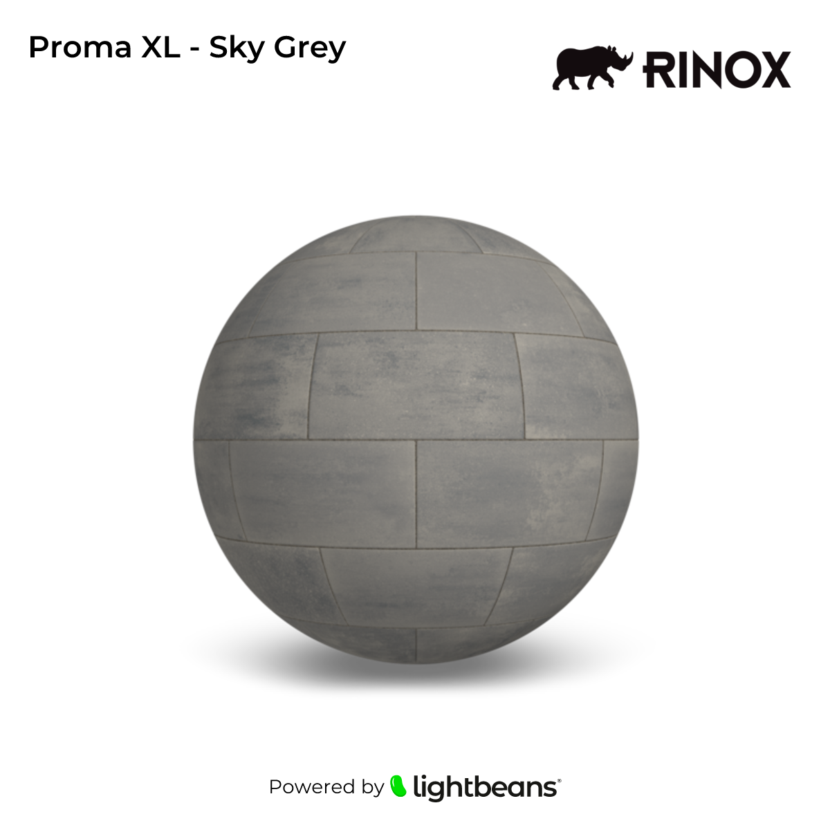 Proma XL - Sky Grey Texture from Rinox | Lightbeans