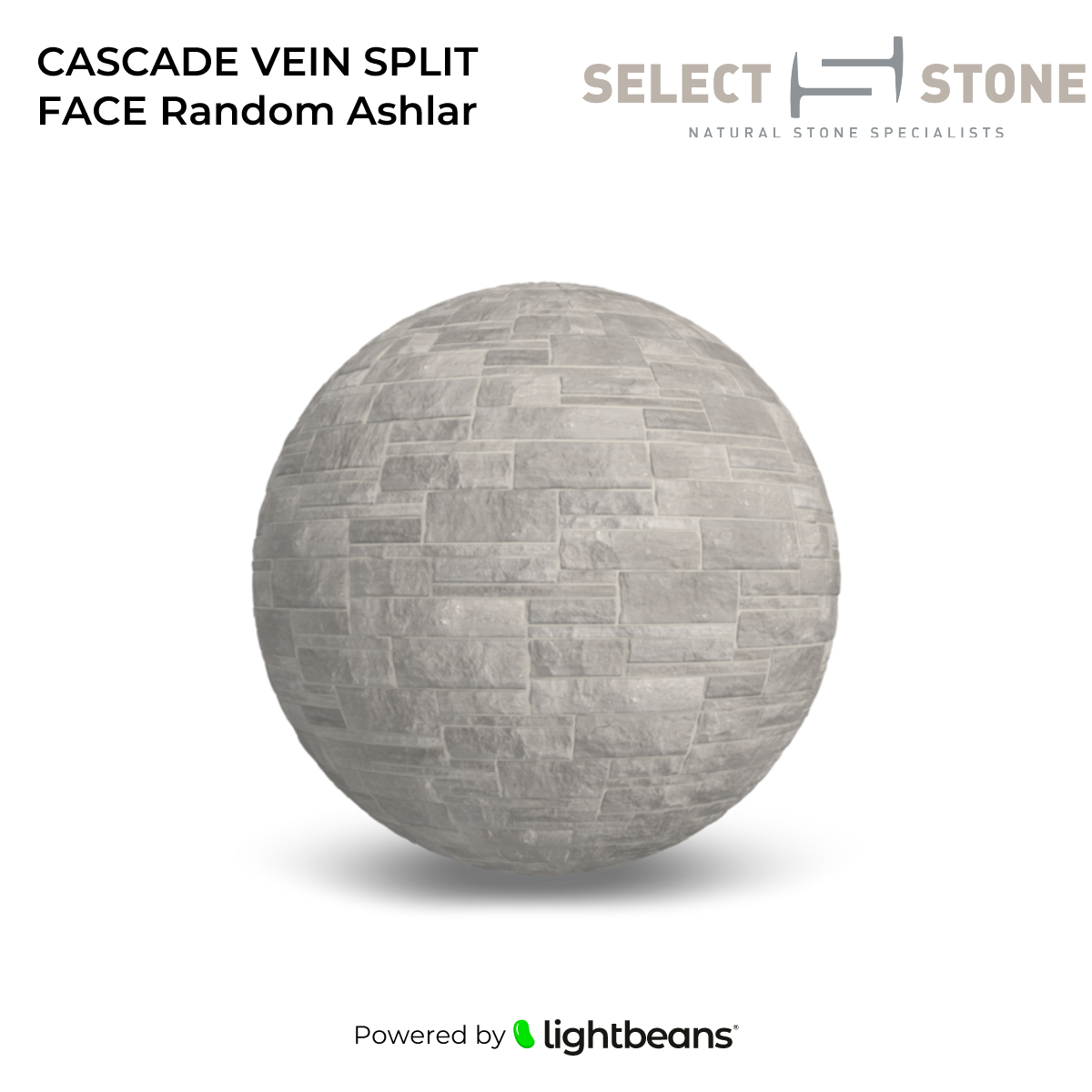 CASCADE VEIN SPLIT FACE Random Ashlar Texture from Select Stone Supply ...