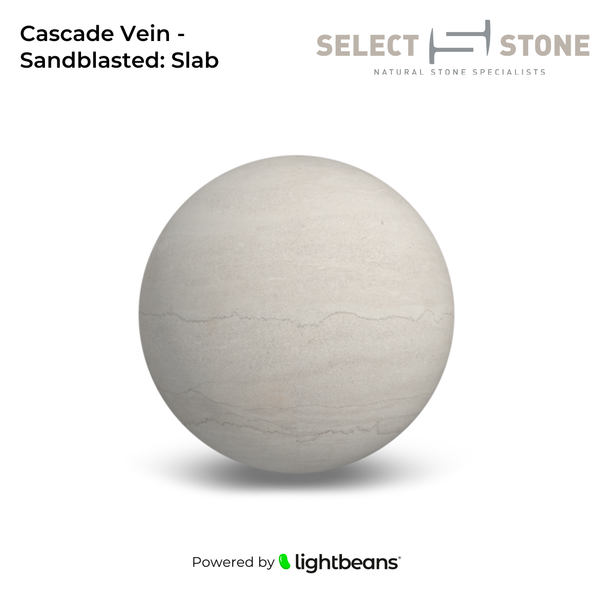 Cascade Vein - Sandblasted: Slab Texture from Select Stone Supply ...