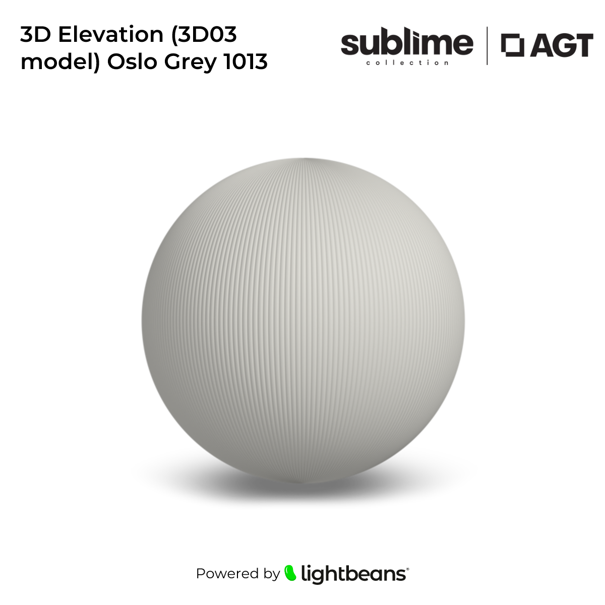 3D Elevation (3D03 model) Oslo Grey 1013 Texture from Sublime | Lightbeans