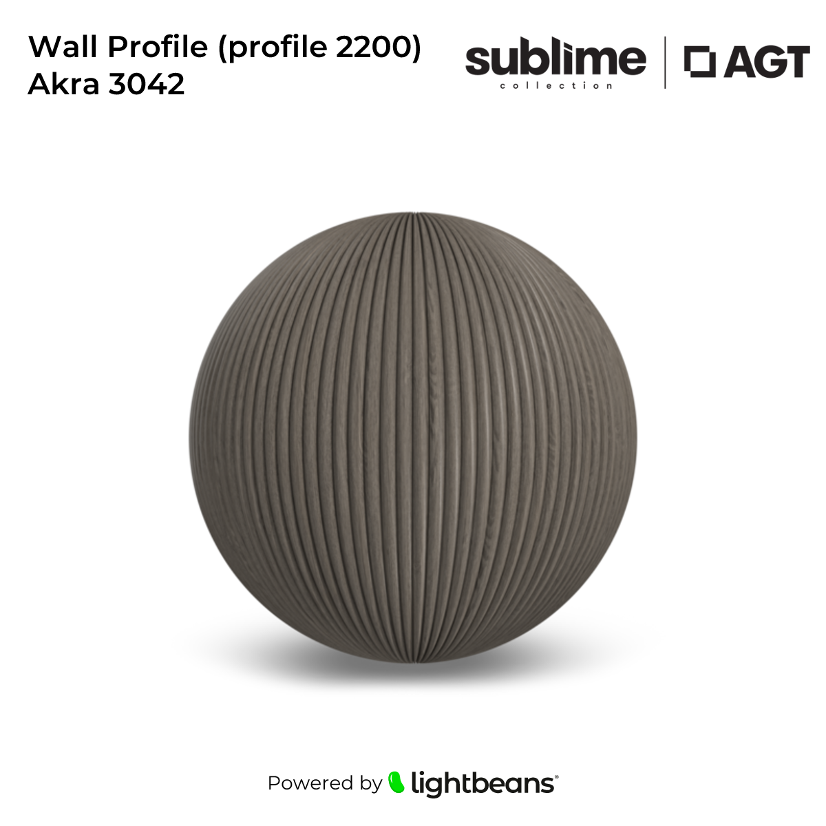 Wall Profile (profile 2200) Akra 3042 Texture from Sublime | Lightbeans