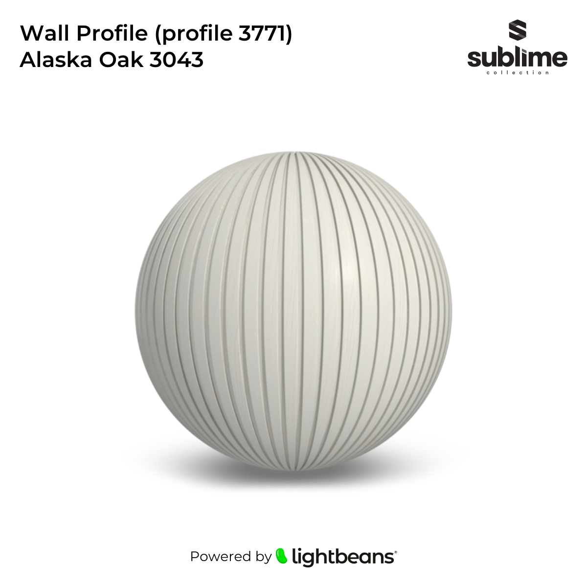 Wall Profile (profile 3771) Alaska Oak 3043 Texture from Sublime ...