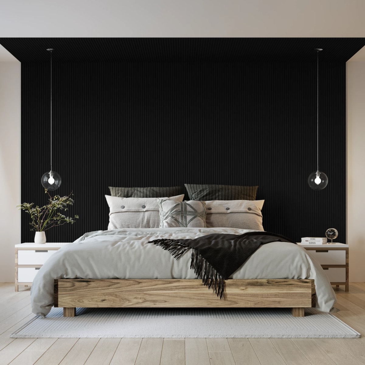 Wall Profile (profile 2200) Black 723 Texture from Sublime | Lightbeans
