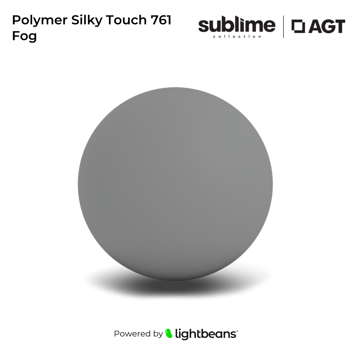 Polymer Silky Touch 761 Fog Texture from Sublime | Lightbeans