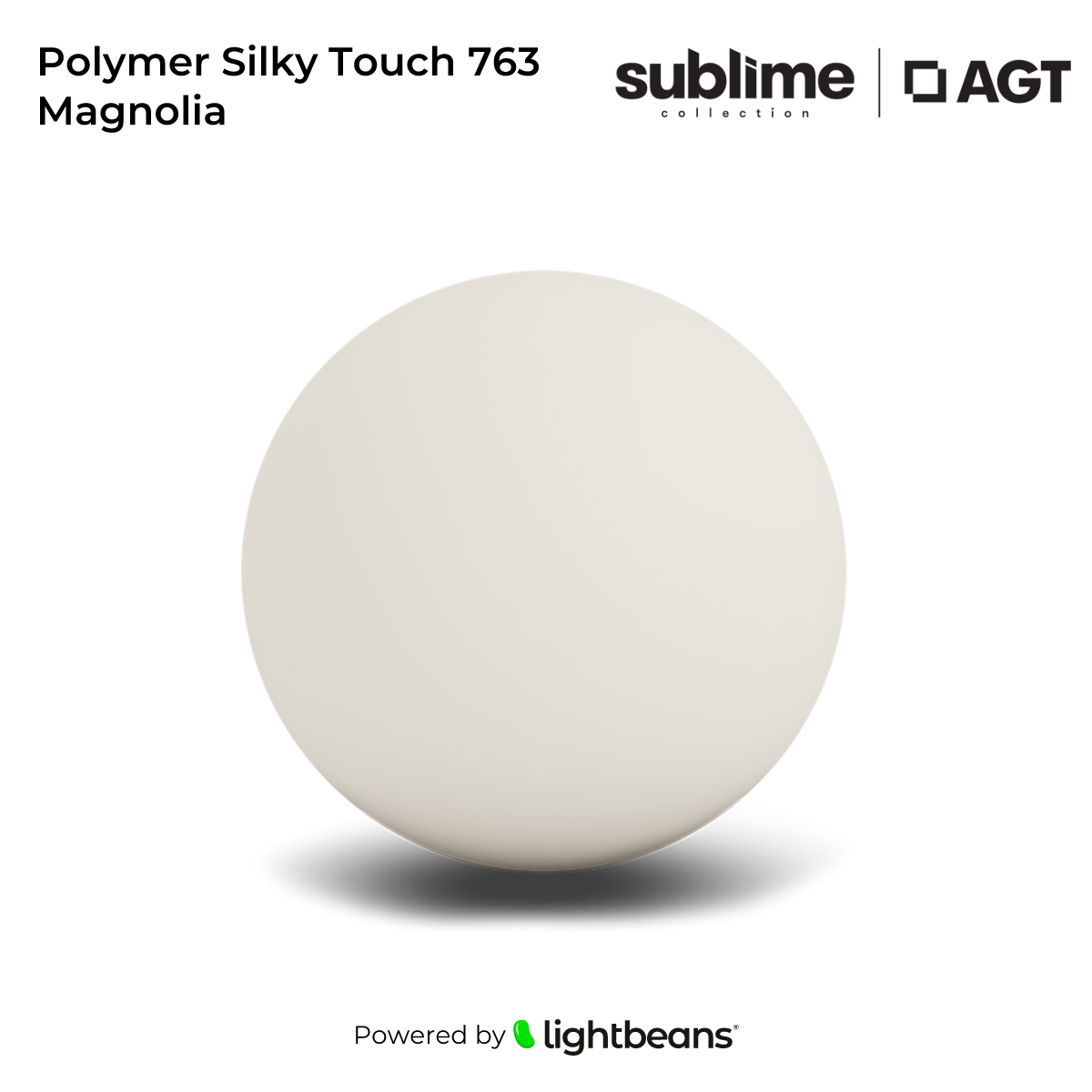 Polymer Silky Touch 763 Magnolia Texture from Sublime | Lightbeans