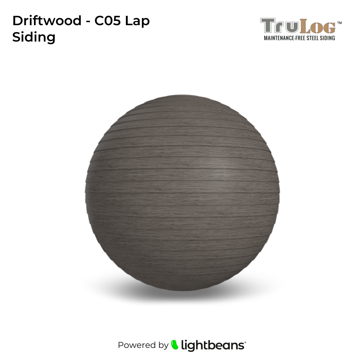 Driftwood - C05 Lap Siding Texture from Trulog Siding | Lightbeans