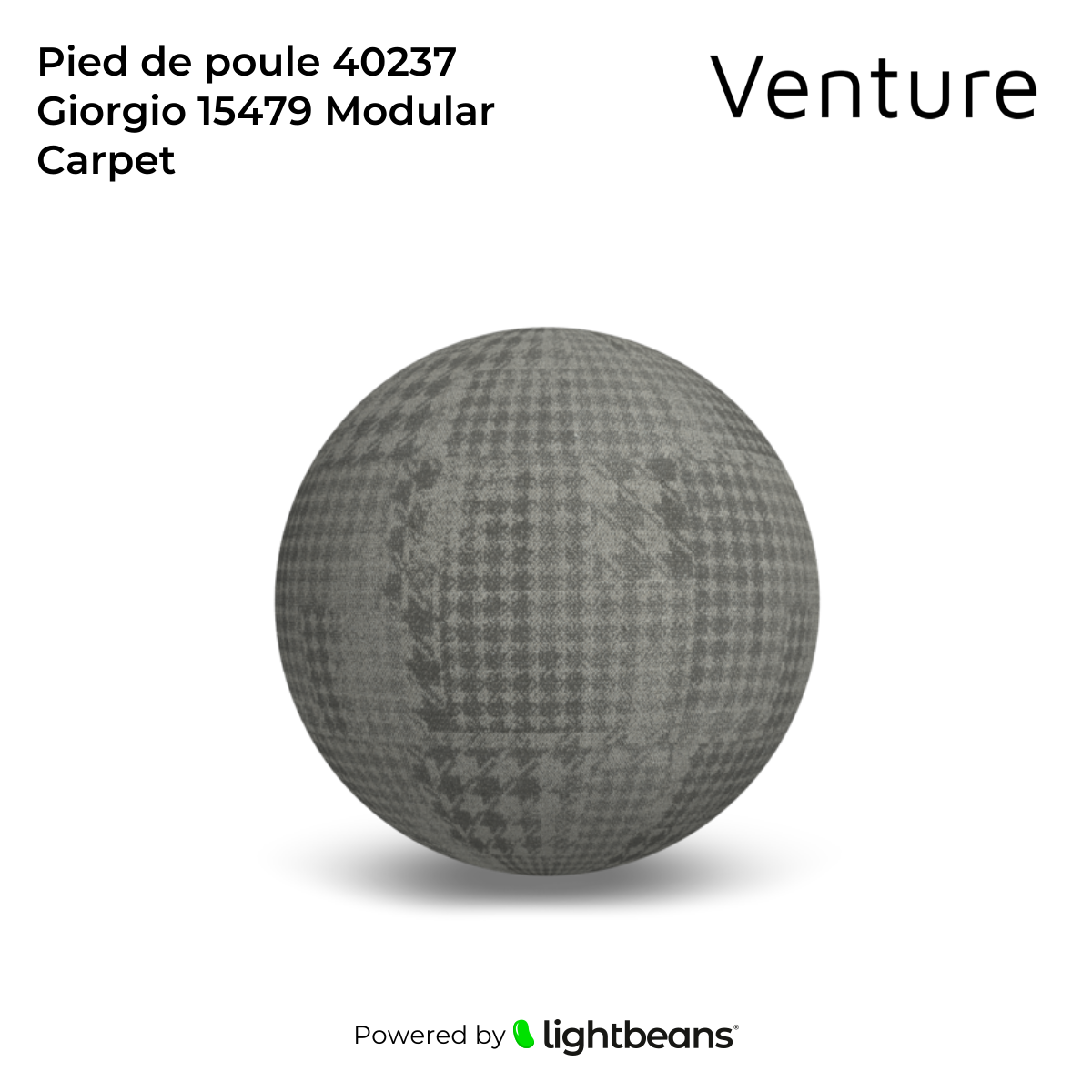 Pied de poule 40237 Giorgio 15479 Modular Carpet Texture from Venture ...