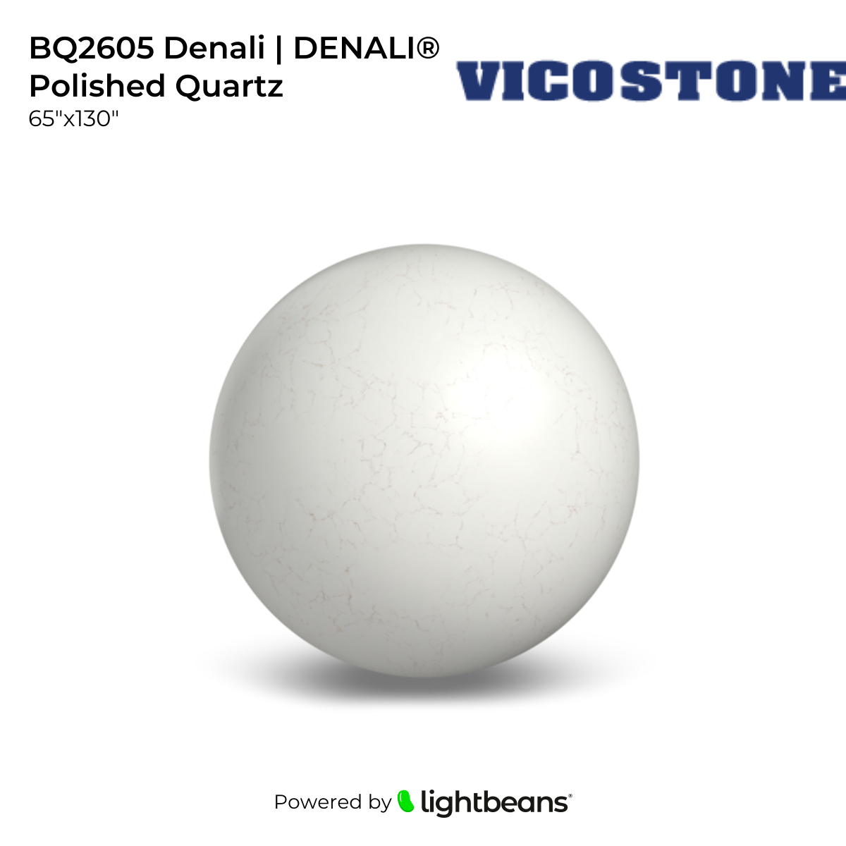 BQ2605 Denali | DENALI® Polished Quartz Texture from Vicostone | Lightbeans