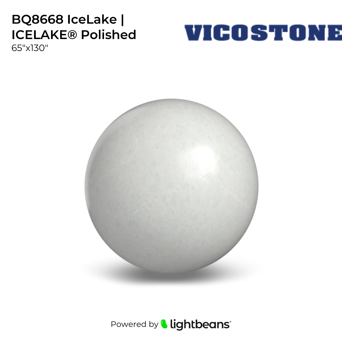 BQ8668 IceLake | ICELAKE® Polished Texture from Vicostone | Lightbeans