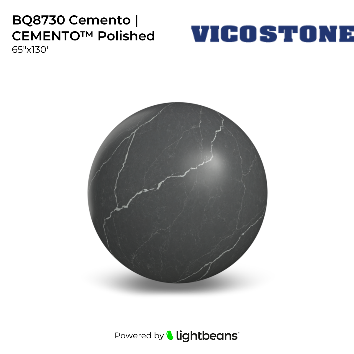 BQ8730 Cemento | CEMENTO™ Polished Texture from Vicostone | Lightbeans
