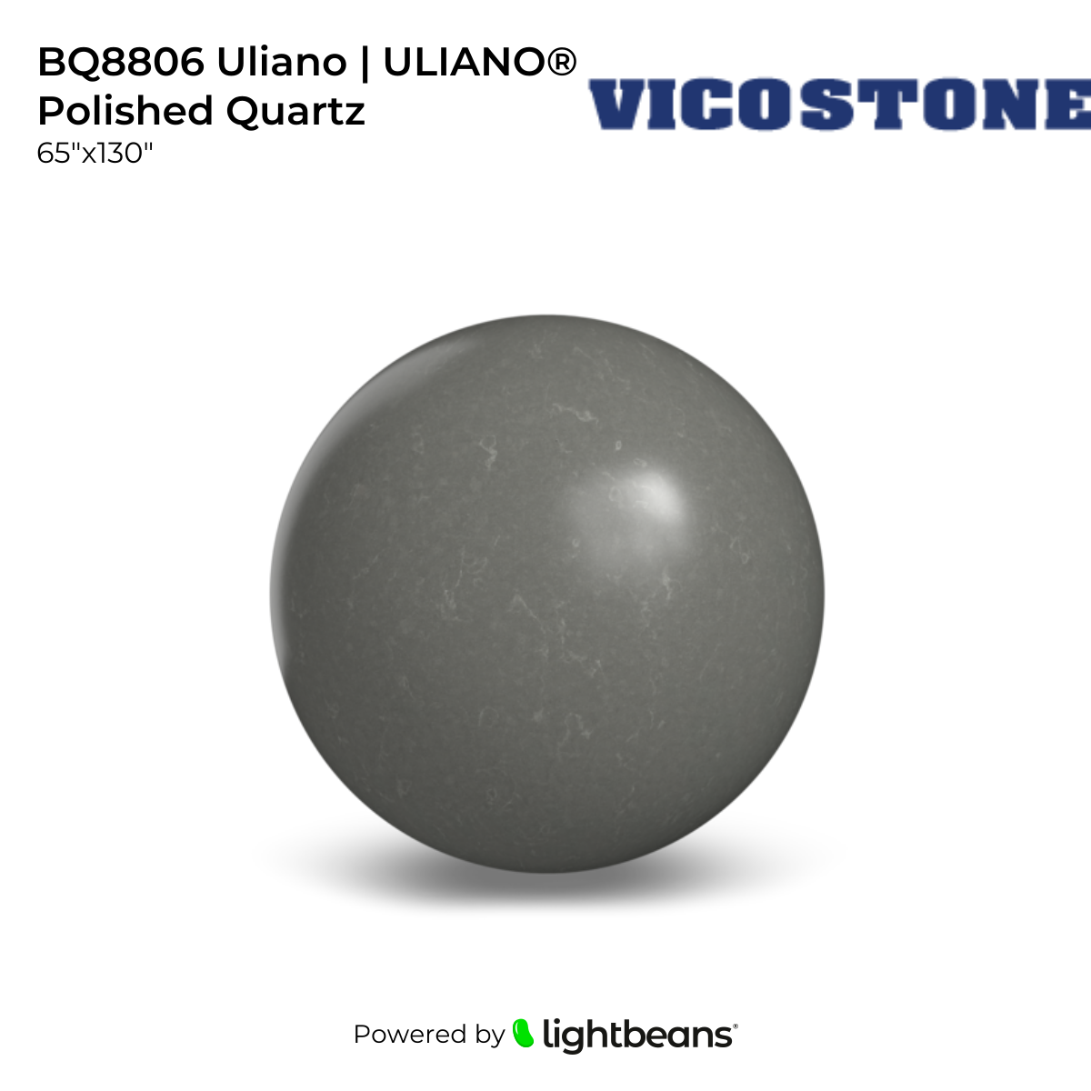 BQ8806 Uliano | ULIANO® Polished Quartz Texture from Vicostone | Lightbeans
