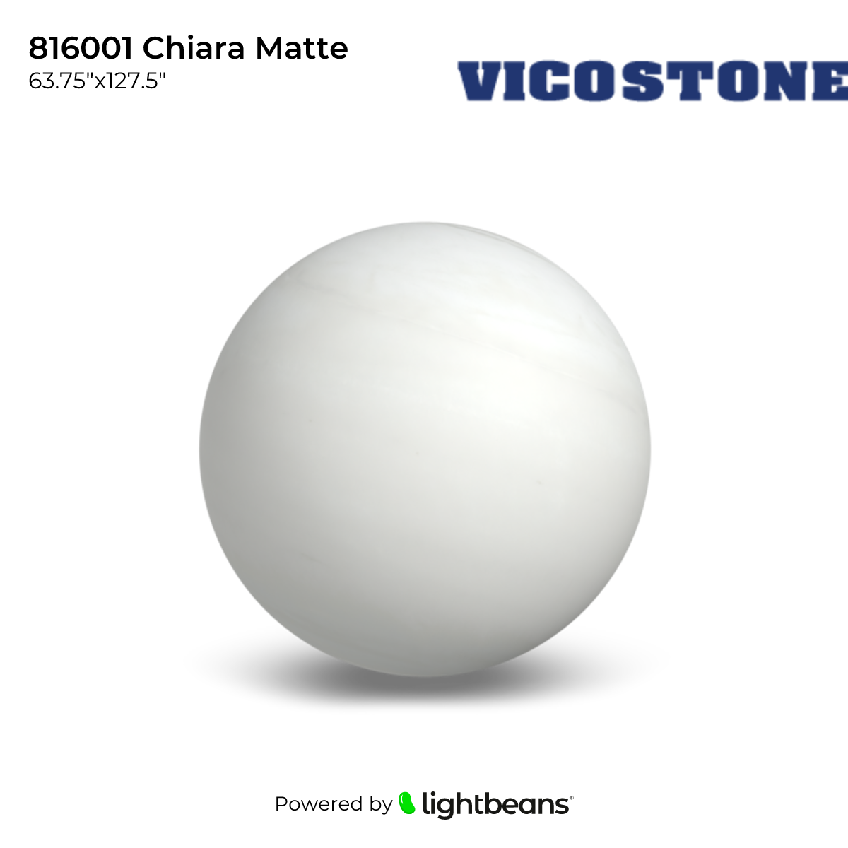 816001 Chiara Matte Texture from Vicostone | Lightbeans