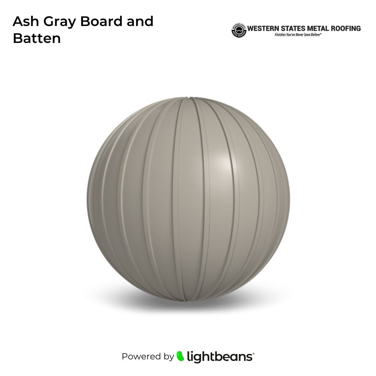 Ash Gray Board and Batten Texture from Western States Metal Roofing ...