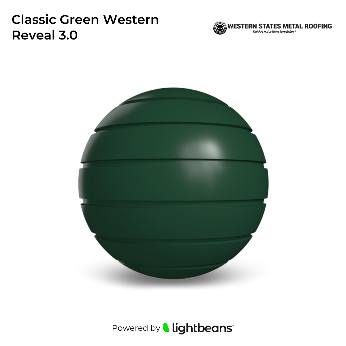 Classic Green Western Reveal 3.0 Texture from Western States Metal ...