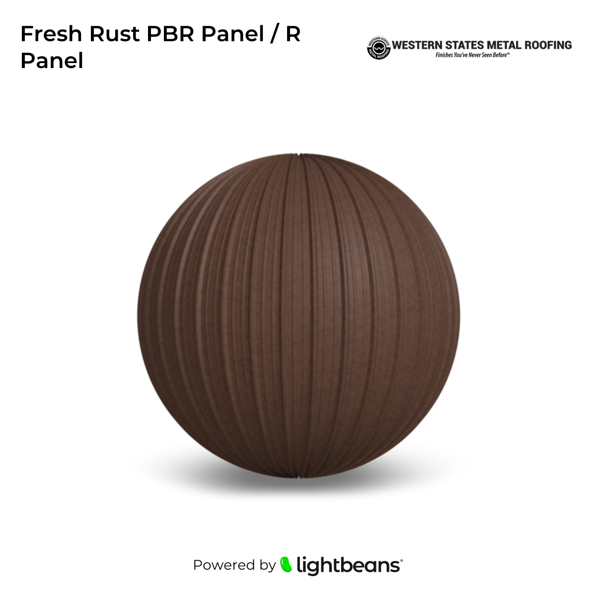 Fresh Rust PBR Panel / R Panel Texture from Western States Metal ...