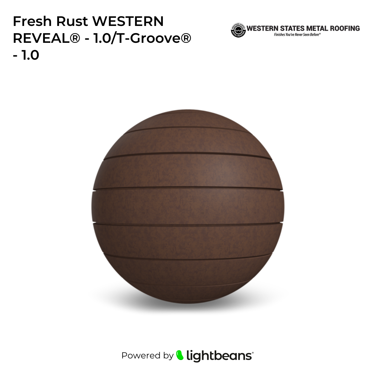 Fresh Rust WESTERN REVEAL® - 1.0/T-Groove® - 1.0 Texture from Western ...