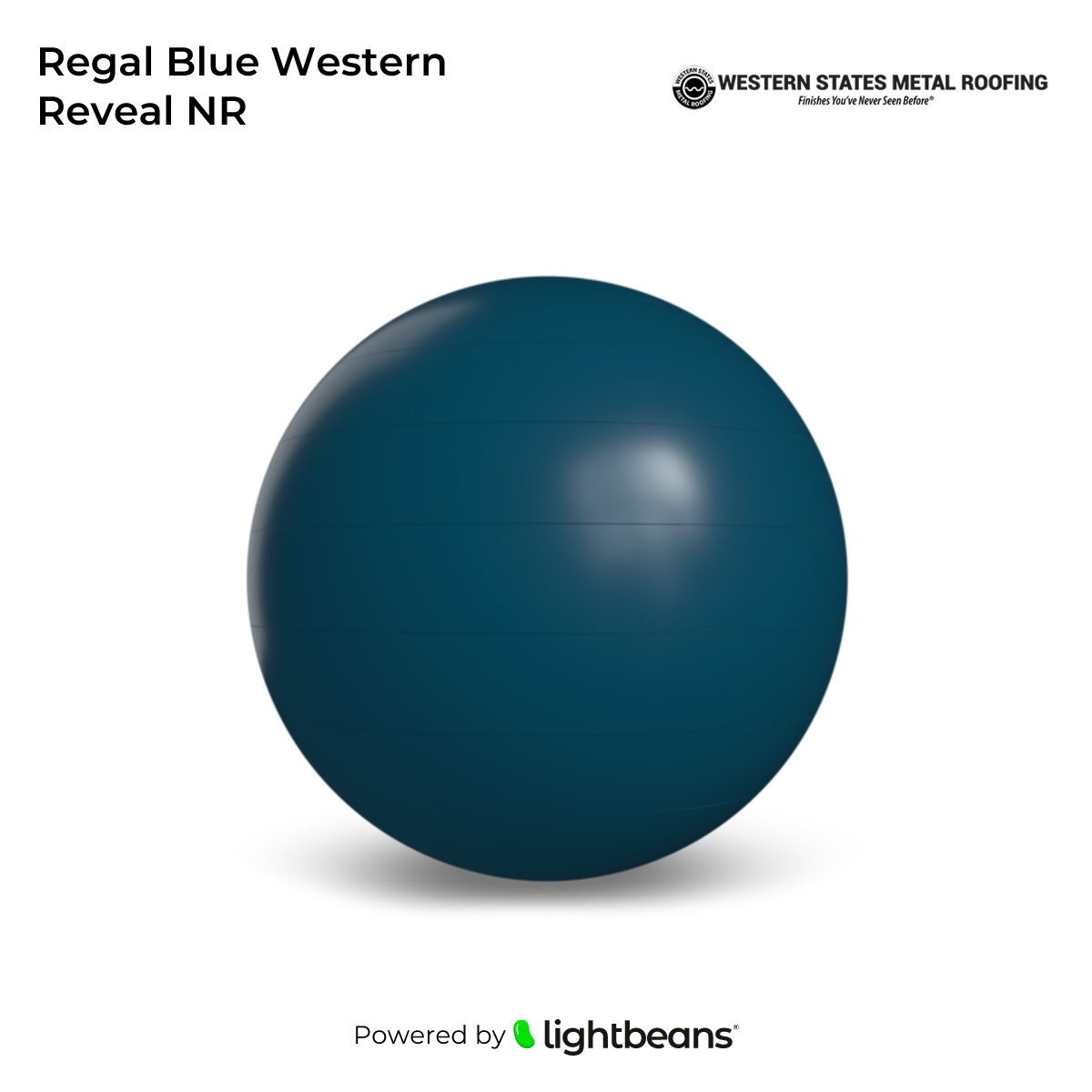 Regal Blue Western Reveal NR Texture from Western States Metal Roofing ...