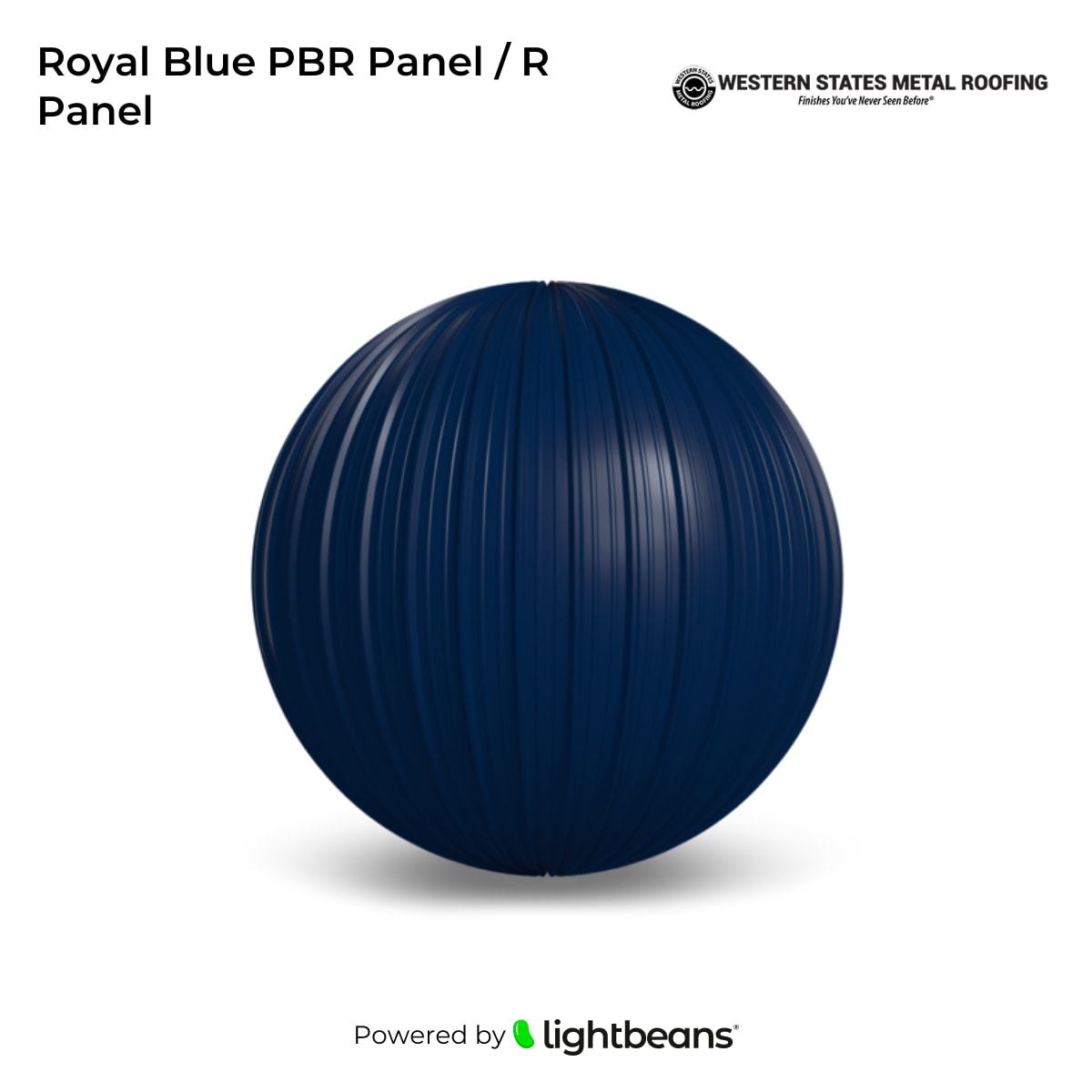 Royal Blue PBR Panel / R Panel Texture from Western States Metal ...