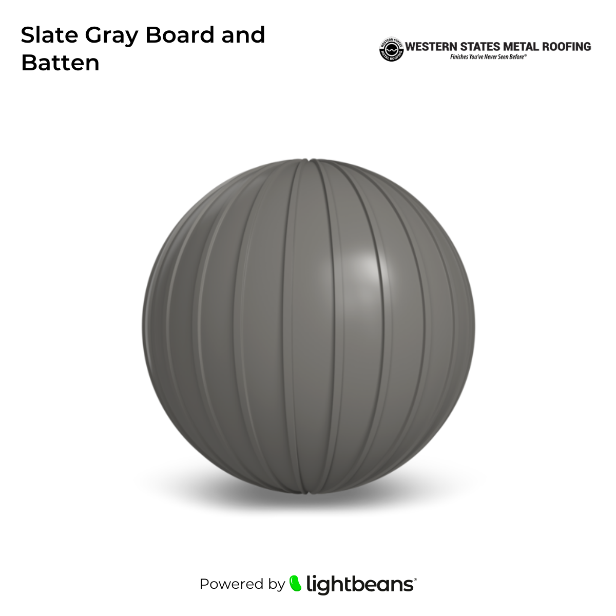 Slate Gray Board and Batten Texture from Western States Metal Roofing ...