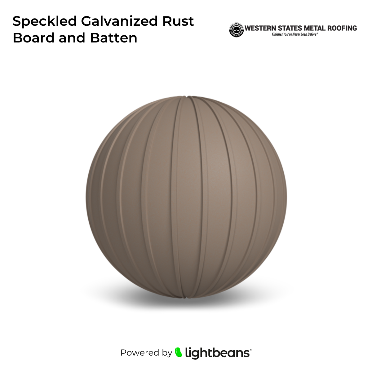 Speckled Galvanized Rust Board and Batten Texture from Western States ...