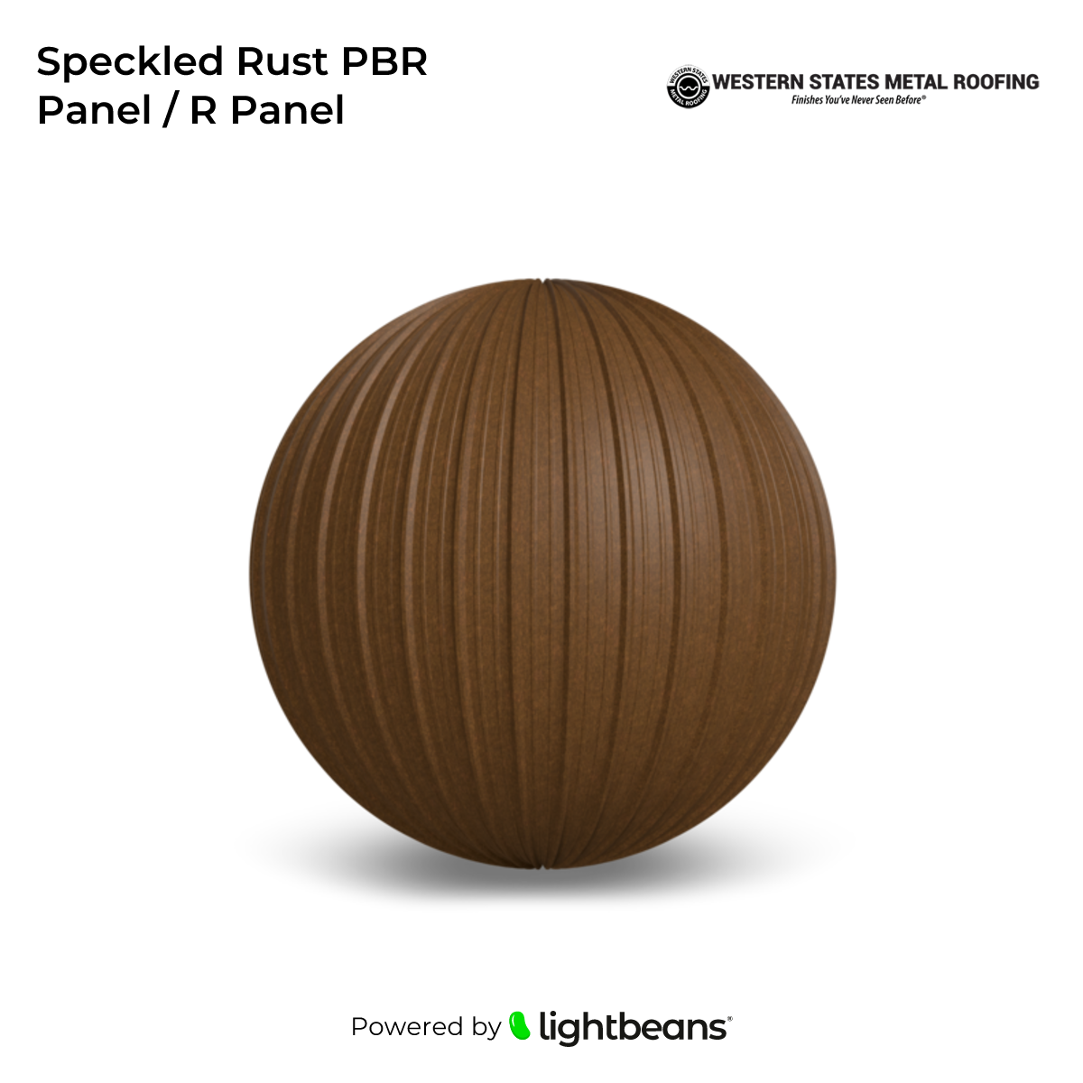 Speckled Rust PBR Panel / R Panel Texture from Western States Metal ...