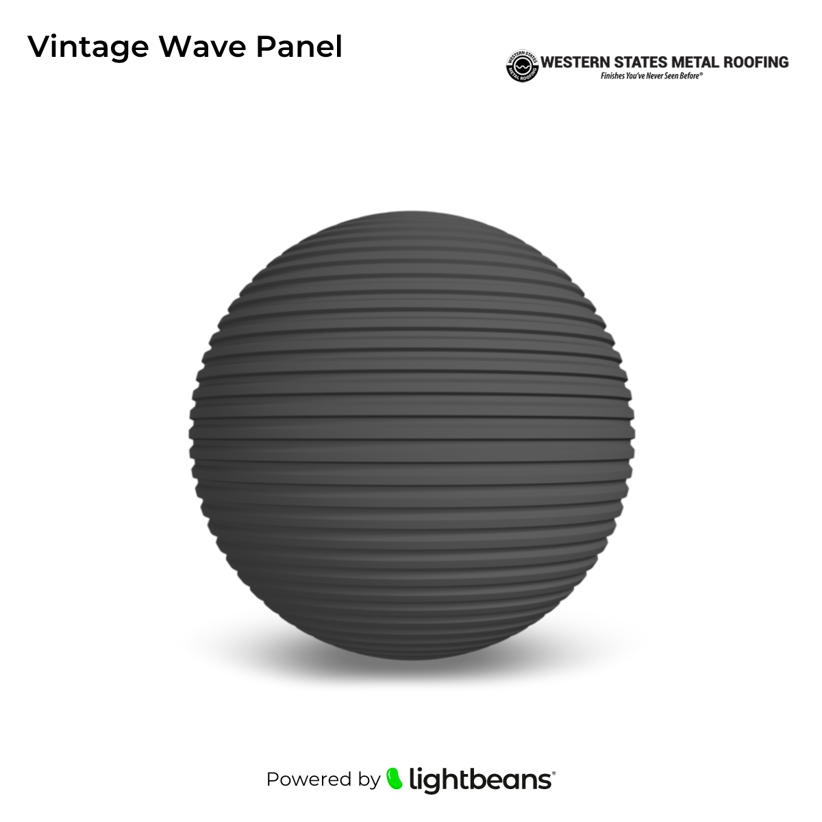 Vintage Wave Panel Texture from Western States Metal Roofing | Lightbeans