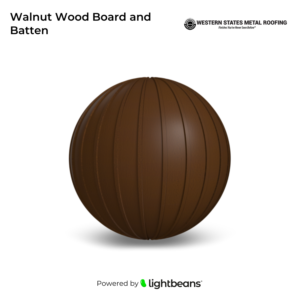 Walnut Wood Board and Batten Texture from Western States Metal Roofing ...