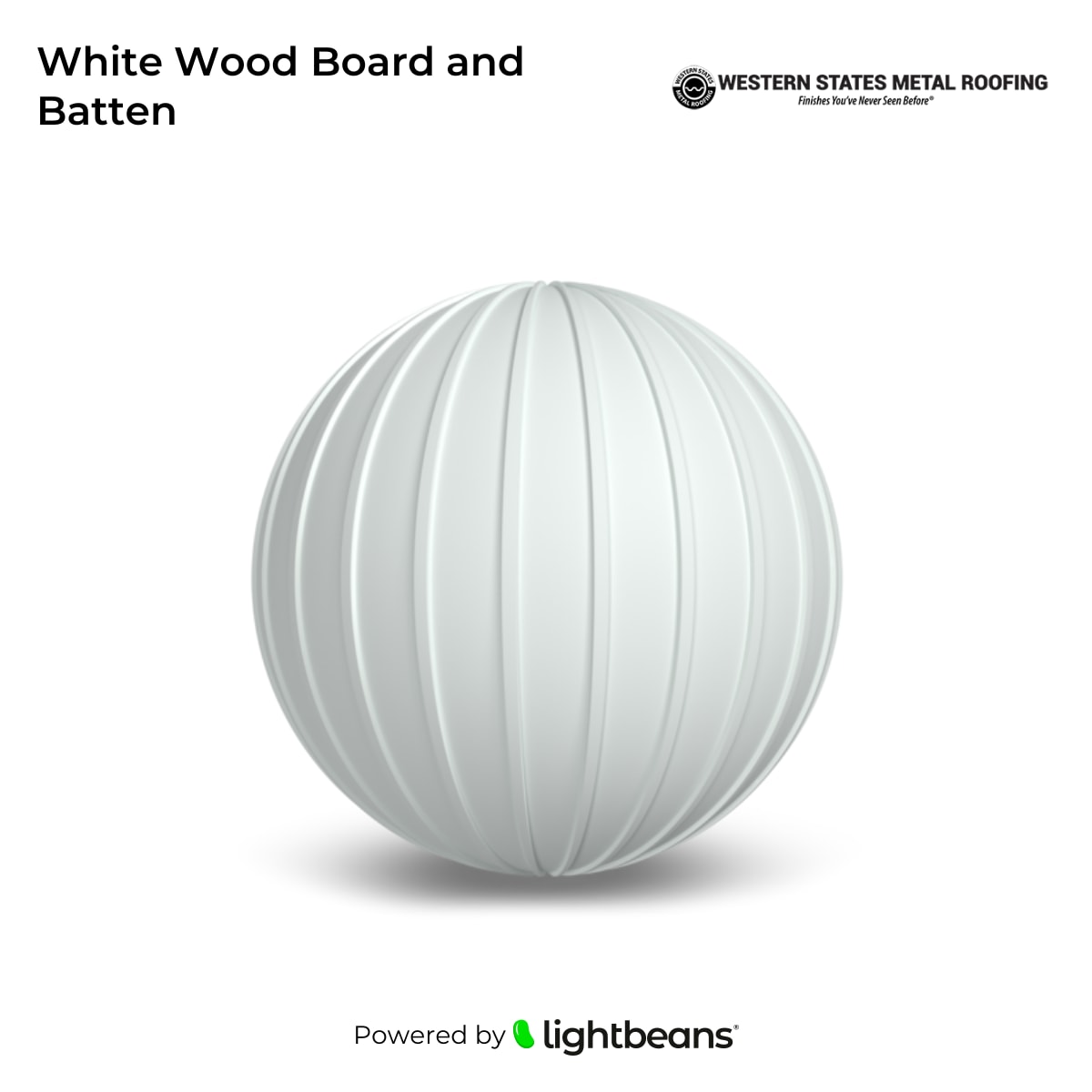 White Wood Board and Batten Texture from Western States Metal Roofing ...