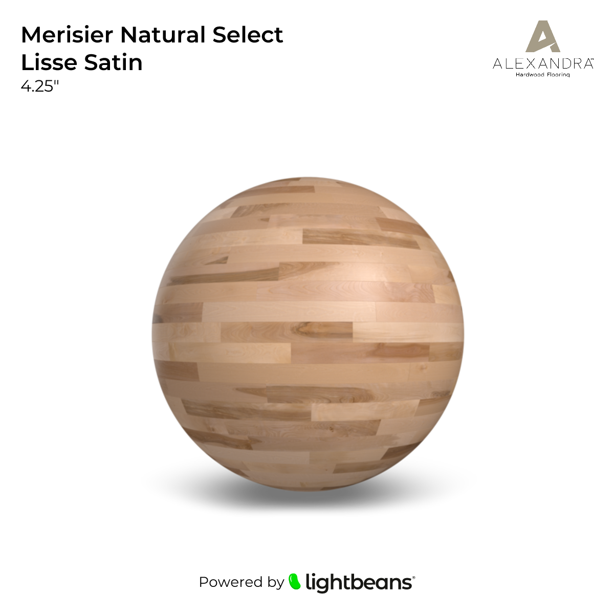 Texture Merisier Natural Select Lisse Satin de Alexandra Hardwood ...